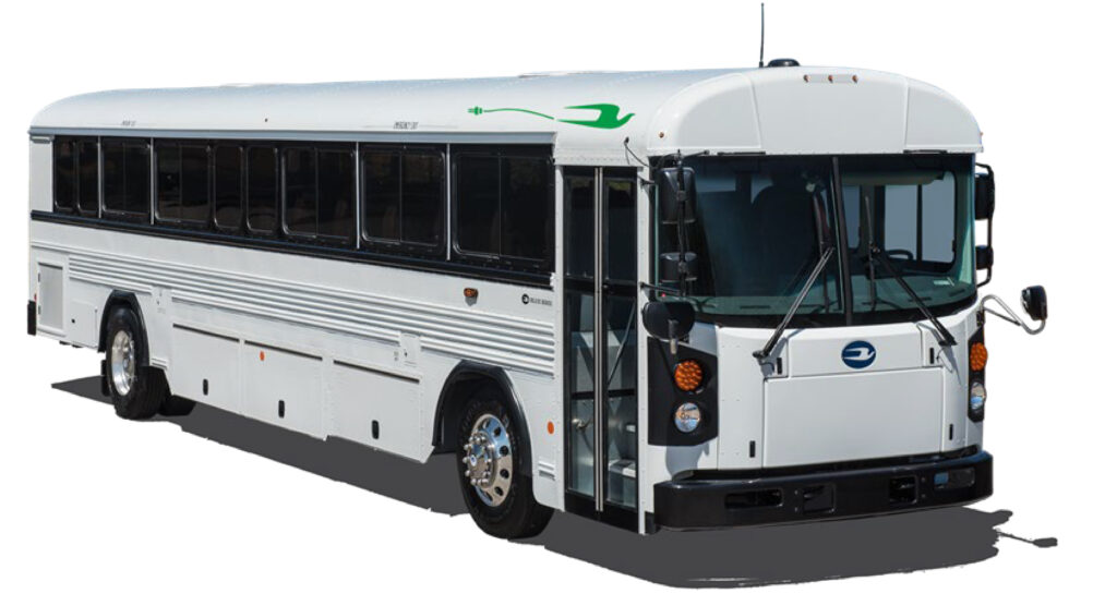 Blue Bird All American Activity Bus Battery Electric Bus - Clean Truck ...