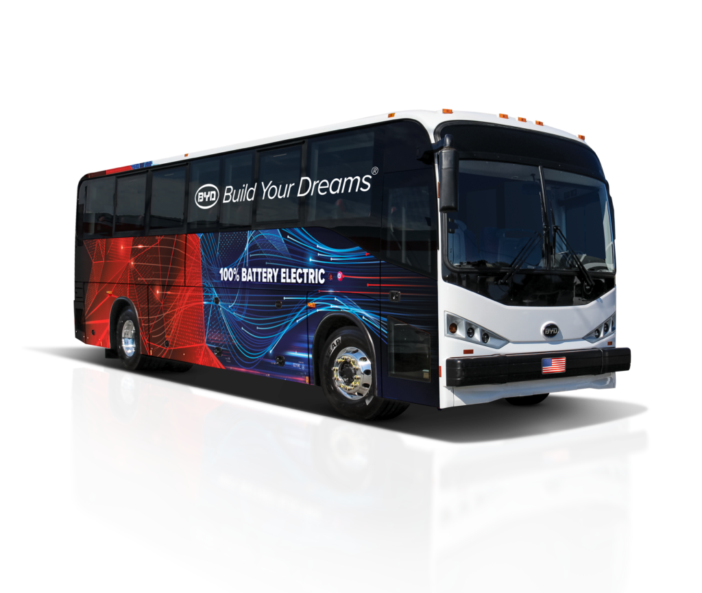 BYD C8M Battery Electric Bus - Clean Truck and Bus Voucher Incentive ...