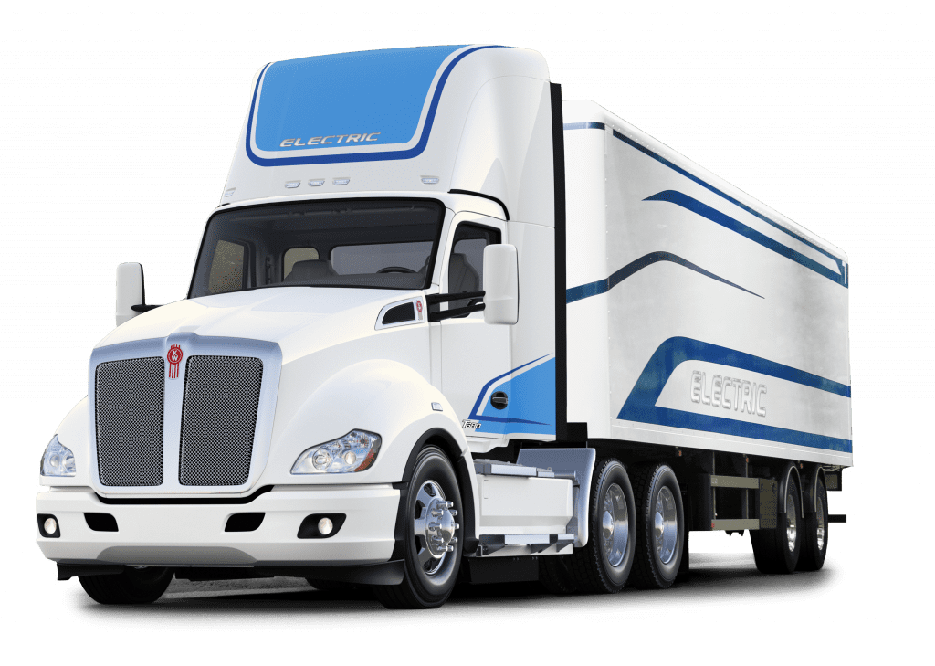 Kenworth T680E Battery Electric Truck - Hybrid and Zero-Emission Truck ...