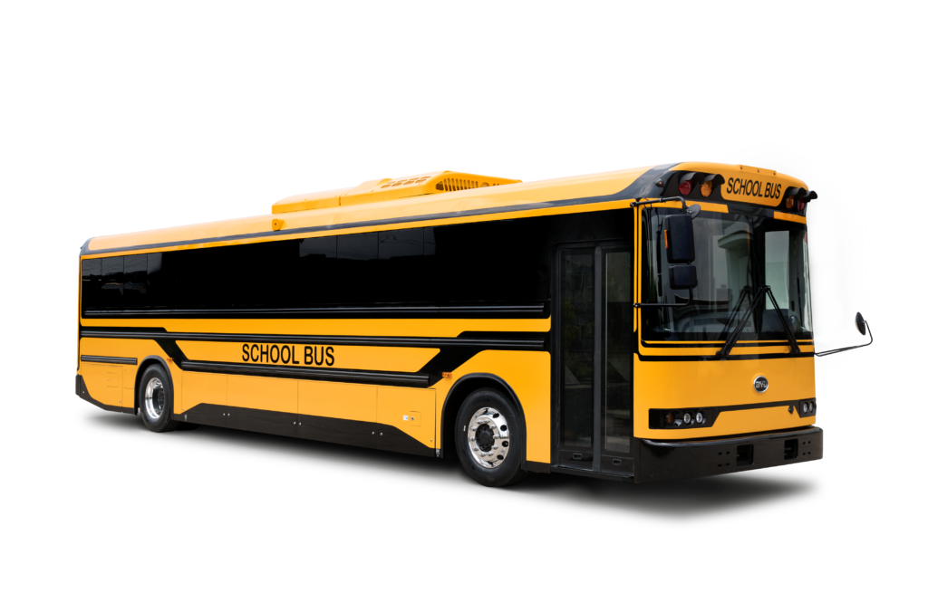 BYD Type-D Battery Electric School Bus - Hybrid and Zero-Emission Truck ...