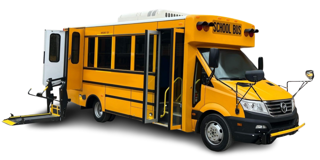 GreenPower Nano BEAST Type A Battery Electric School Bus - Clean Truck ...